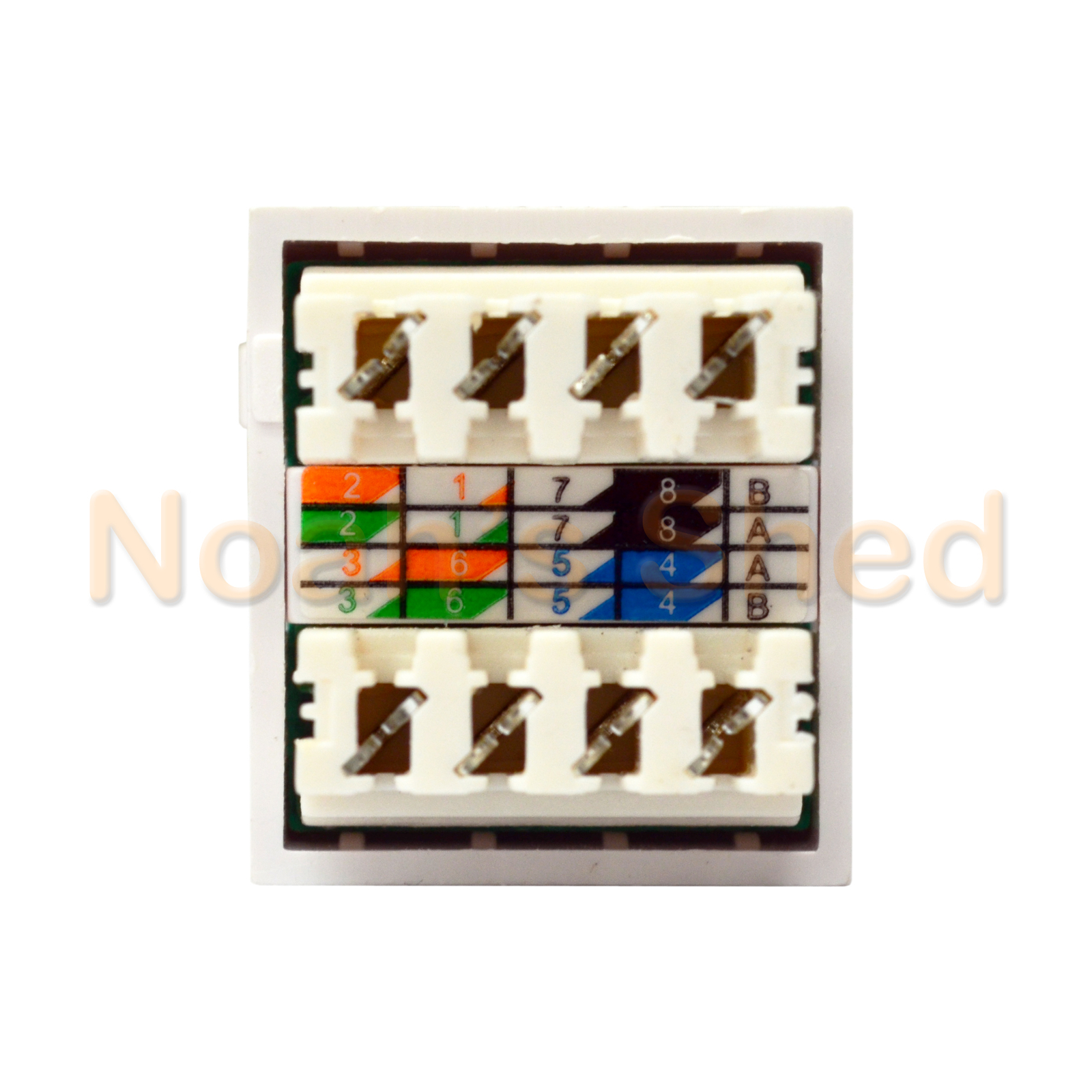 5 x SPM CAT5e Cat 5 RJ45 8P8C Network LAN Data Jack Mech Insert Socket ...