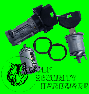 1990 Dodge Ram Ignition Key Switch Cylinder & Door Lock Set * WITH TILT ...