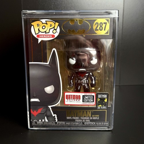 Funko Pop Heroes: DC Comics - Batman Beyond #287 Black Chrome Limited ...