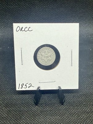1852 Three Cent Silver Trime (90% Silver U.S. Coin) | eBay