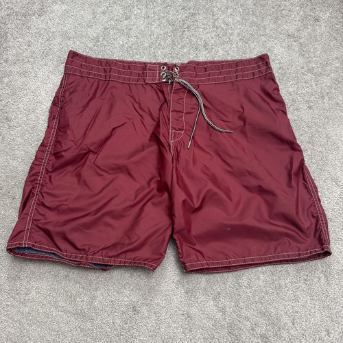 Birdwell Beach Britches Board Shorts Swim Trunks Mens 40 Burgundy ...