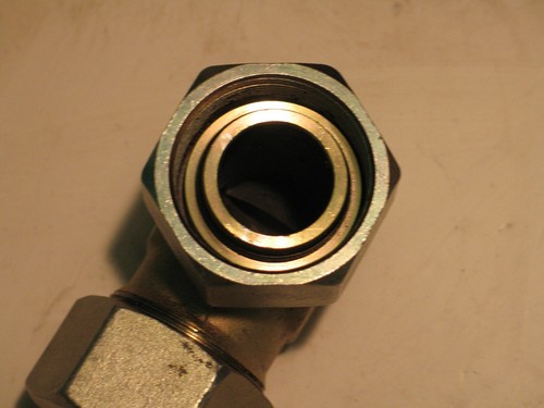 NEW EO EMERTO PARKER EVW38S-OMD-CF STAND PIPE ELBOW W/NUT 38MM TUBING ...