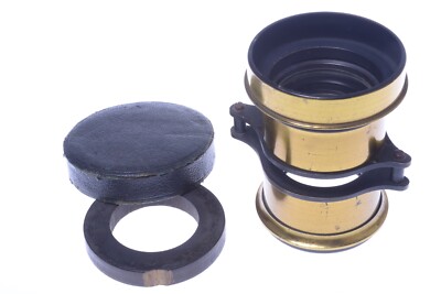 ANTIQUE FRENCH BRASS LENS 'READ 320MM’ COVERS 4X5, 5X7, 8x10 CAMERA | eBay