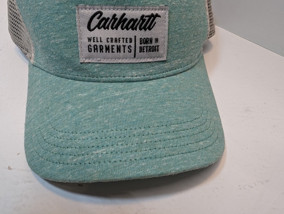 CARHARTT HAT/CAP FORCE WICKS SWEAT ONE SIZE AH5277 MENS AQUA WHITE ...