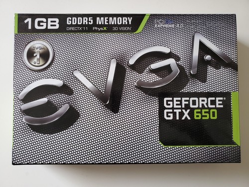 EVGA GeForce GTX 650 Graphics Card BOX ONLY | eBay