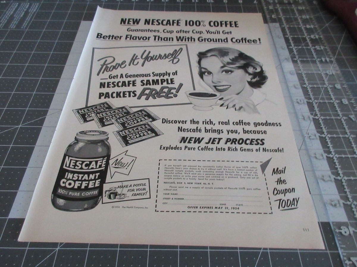 Nescafe Ad 50s