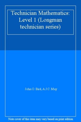 Technician Mathematics, Level 1 (Longman technician series) By J | eBay