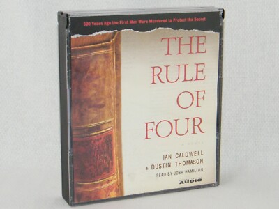 The Rule of Four by Ian Caldwell & Dustin Thomason Audio Book on CD - 5 ...