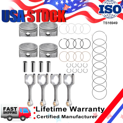 23040-2G500 Connecting Rod Piston Ring Kit For Hyundai Sonata Kia ...
