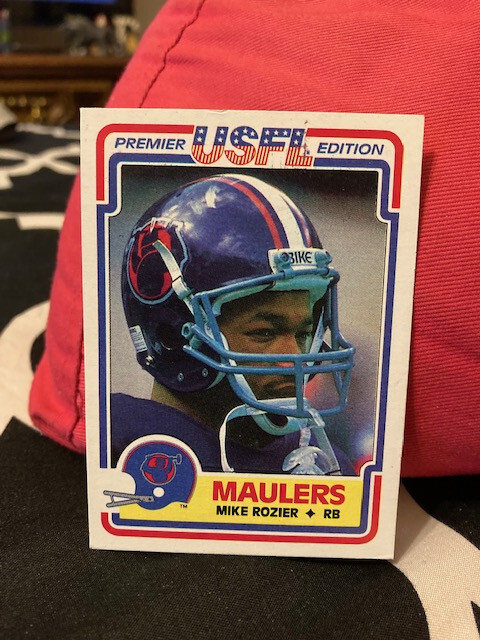 1984 Topps USFL - #109 Mike Rozier (RC) for sale online | eBay