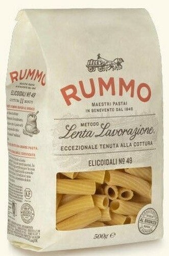 Rummo N49 Short Pasta Italian Semolina Slow Processing Rigatoni 500g | eBay