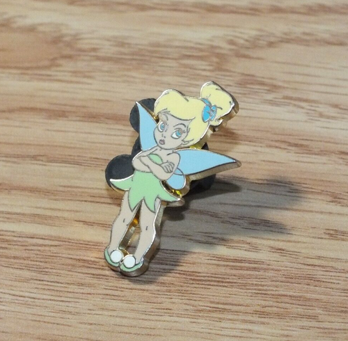 2008 Small Genuine Disney Arms Folded Pouting Tinkerbell Pin | eBay