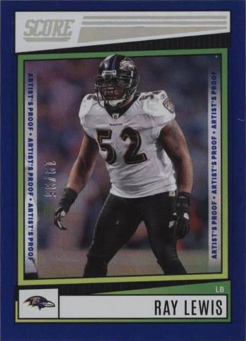 2022 Score - Ray Lewis #190 Artist's Proof /35 for sale online | eBay