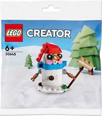 Lego Creator Snowman 30645 Poly Bag Set New Factory Sealed 2023 Retired ...