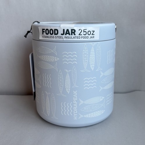 Hydrapeak Insulated Food Jar 25 oz - Blue Fish | eBay
