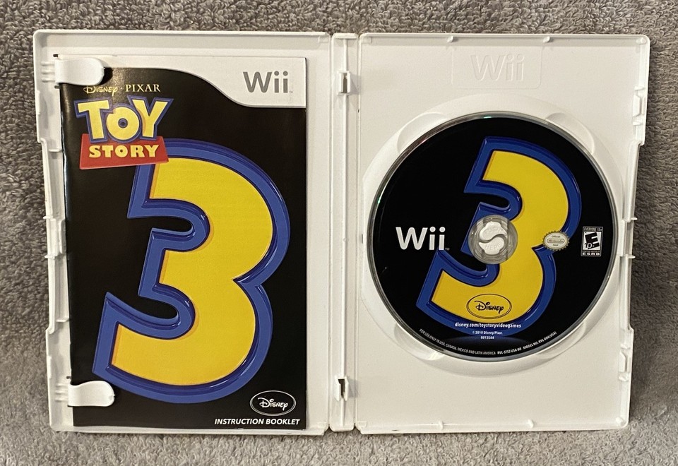 Toy Story 3 (Nintendo Wii, 2010) **TESTED** Complete CIB Disney Pixar ...