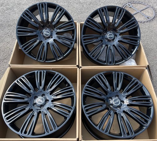 Range Rover Velar 22" inch 9007 style alloy wheels brand new Gloss ...