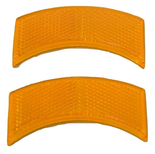 Reflectors Half Moon for 2" Light Amber Acrylic Lens & Housing GG#81200 ...