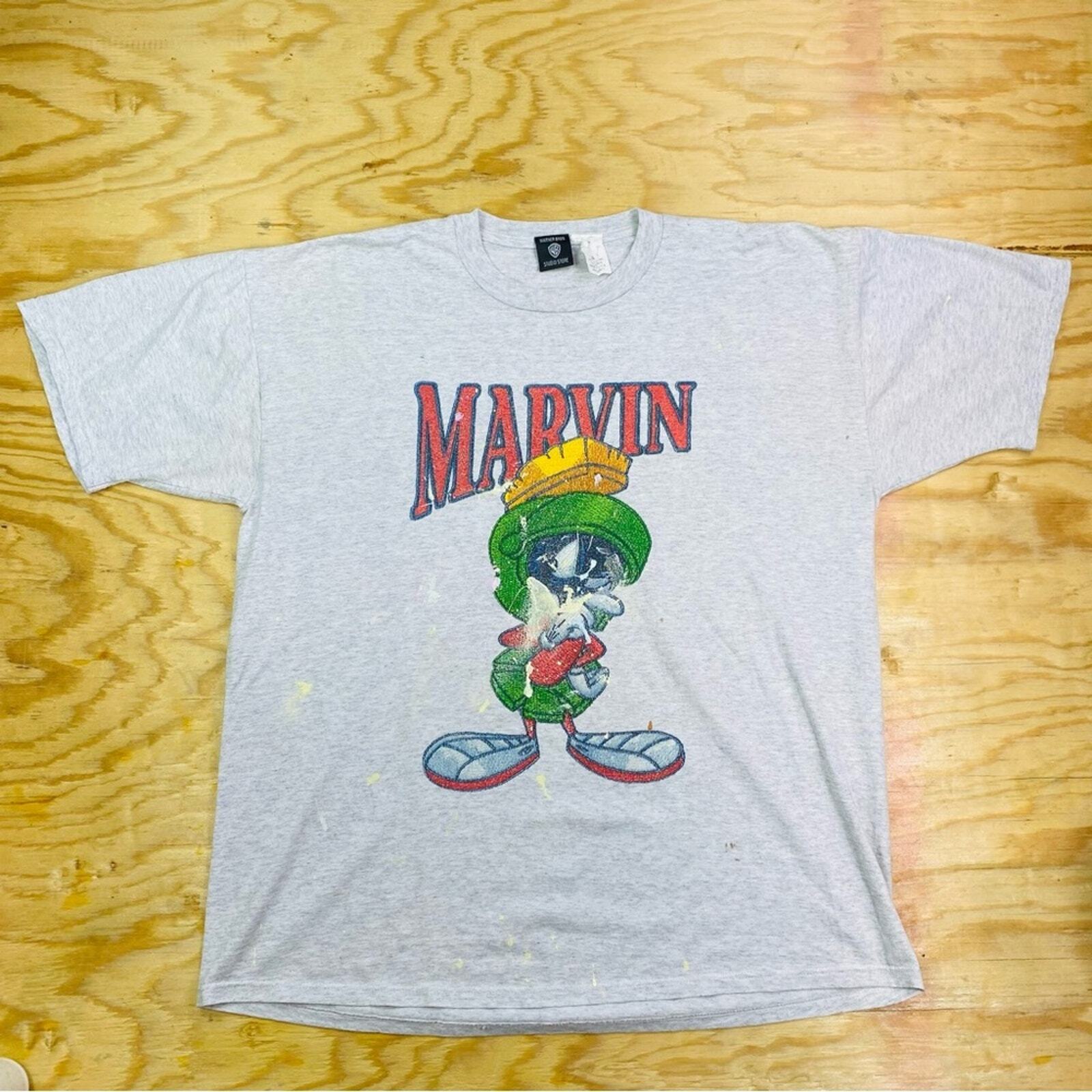 Vintage Marvin the Martin Graphic Painters T-shirt US… - Gem