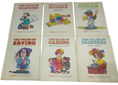 Value Tales Hardcover Books Spencer Ann Johnson Biography Homeschool HC ...