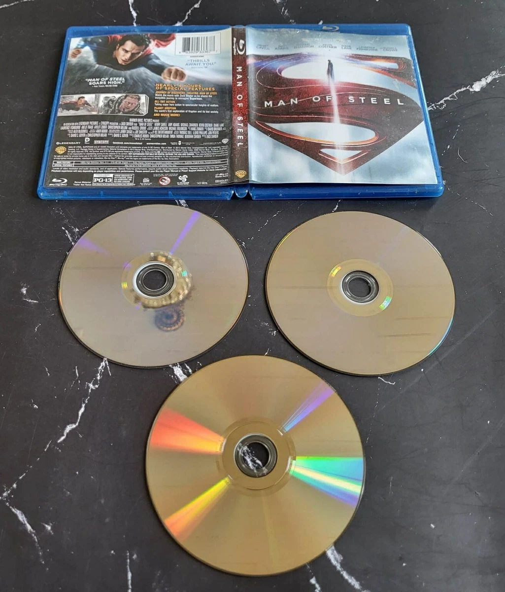 Man Of Steel Blu Ray Disc