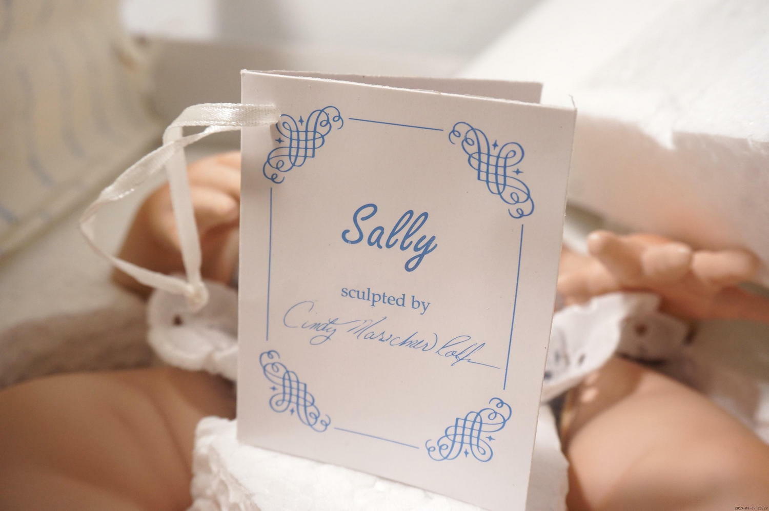 SALLY by Cindy Marschner Rolfe Masterpiece Porcelain Doll 16" 1995 ...