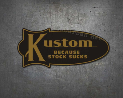 Kustom Bomb Aufkleber GOG Chopper USA Biker Custom Hot Rod Sticker V8 ...