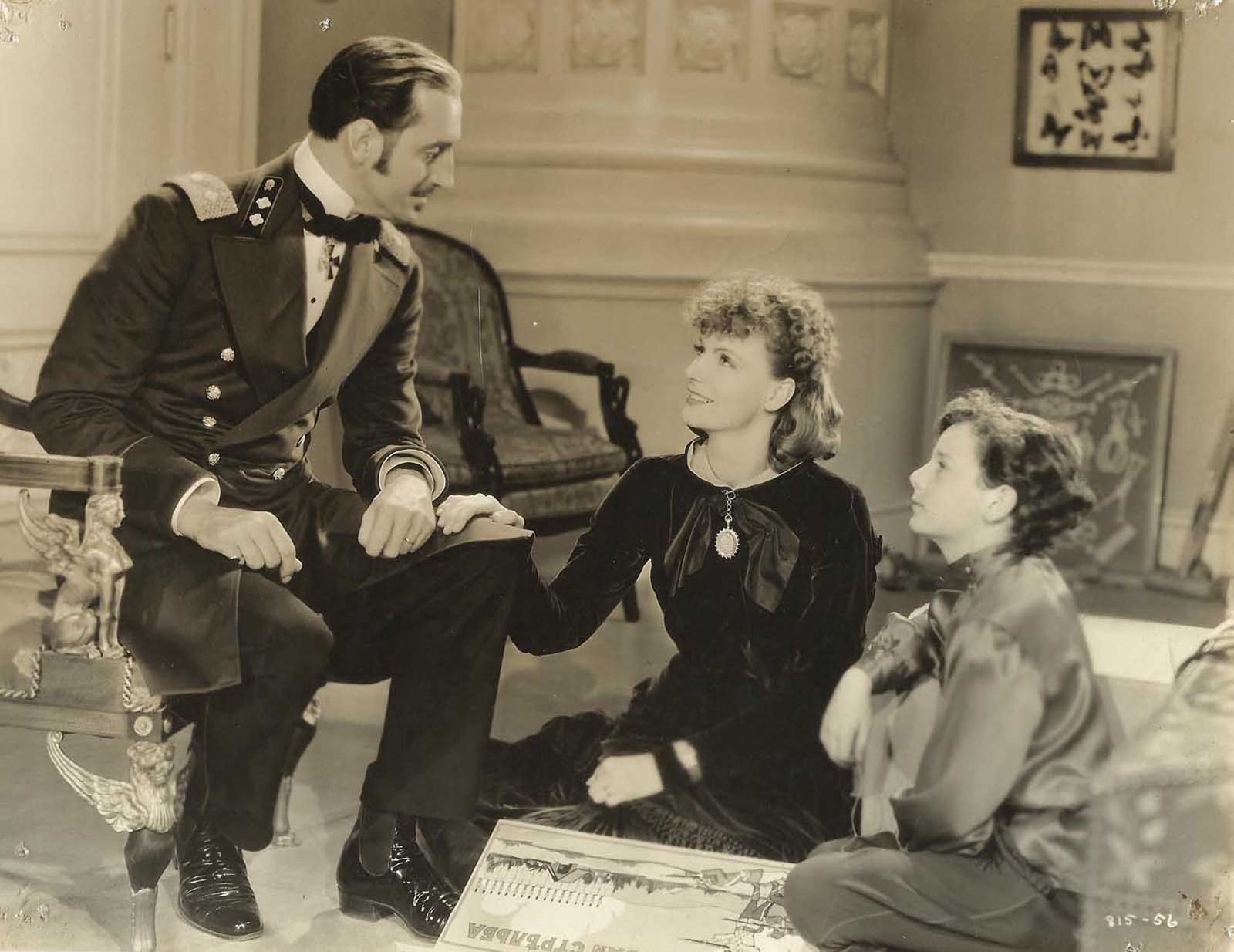 GRETA GARBO, BASIL RATHBONE & FREDDIE BARTHOLOMEW in "Anna Karenina ...