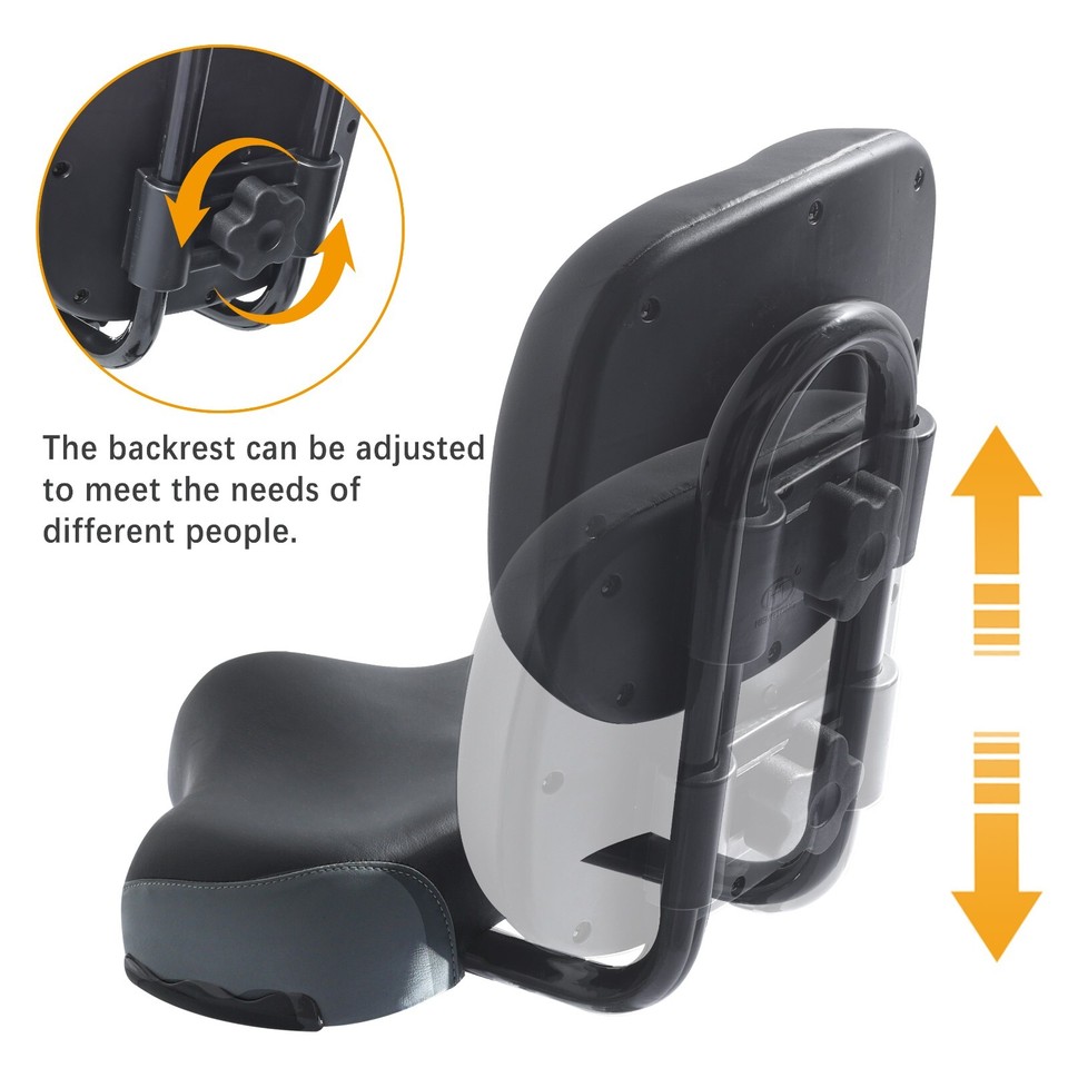 TopMate Adjustable Oversized Comfort Tricycle Seat for ES31/ES32/ES33 ...