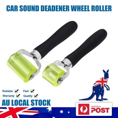 2x Car Sound Deadening Application Roller Handle Installation Wheel ...