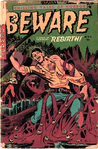 BEWARE # 13 ---- PRE-CODE HORROR!!! 1953 | eBay