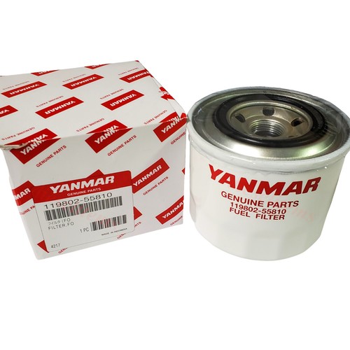 OEM YANMAR 119802-55810 Fuel Filter replaces 119802-55801 SX3100 Ex2900 ...