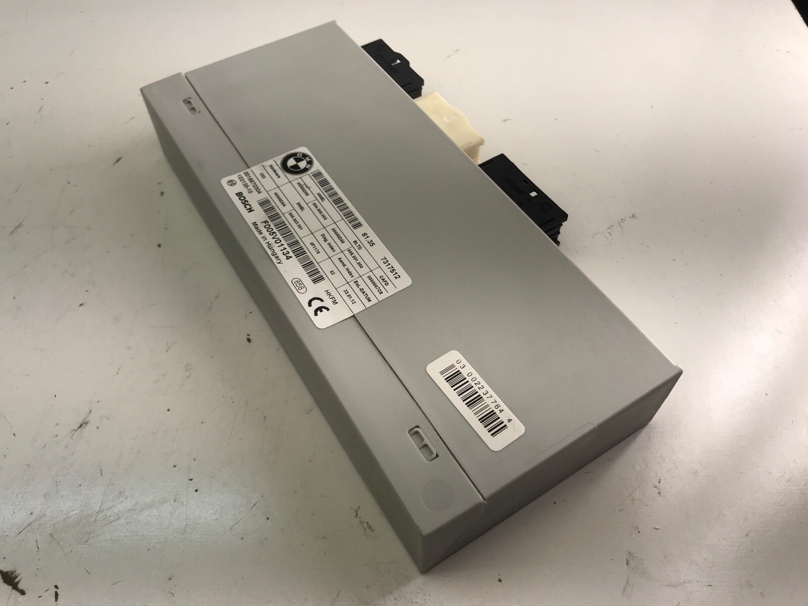 2011-2016 BMW 528i TAIL GATE TRUNK LIFT CONTROL MODULE USED OEM 7317512 ...