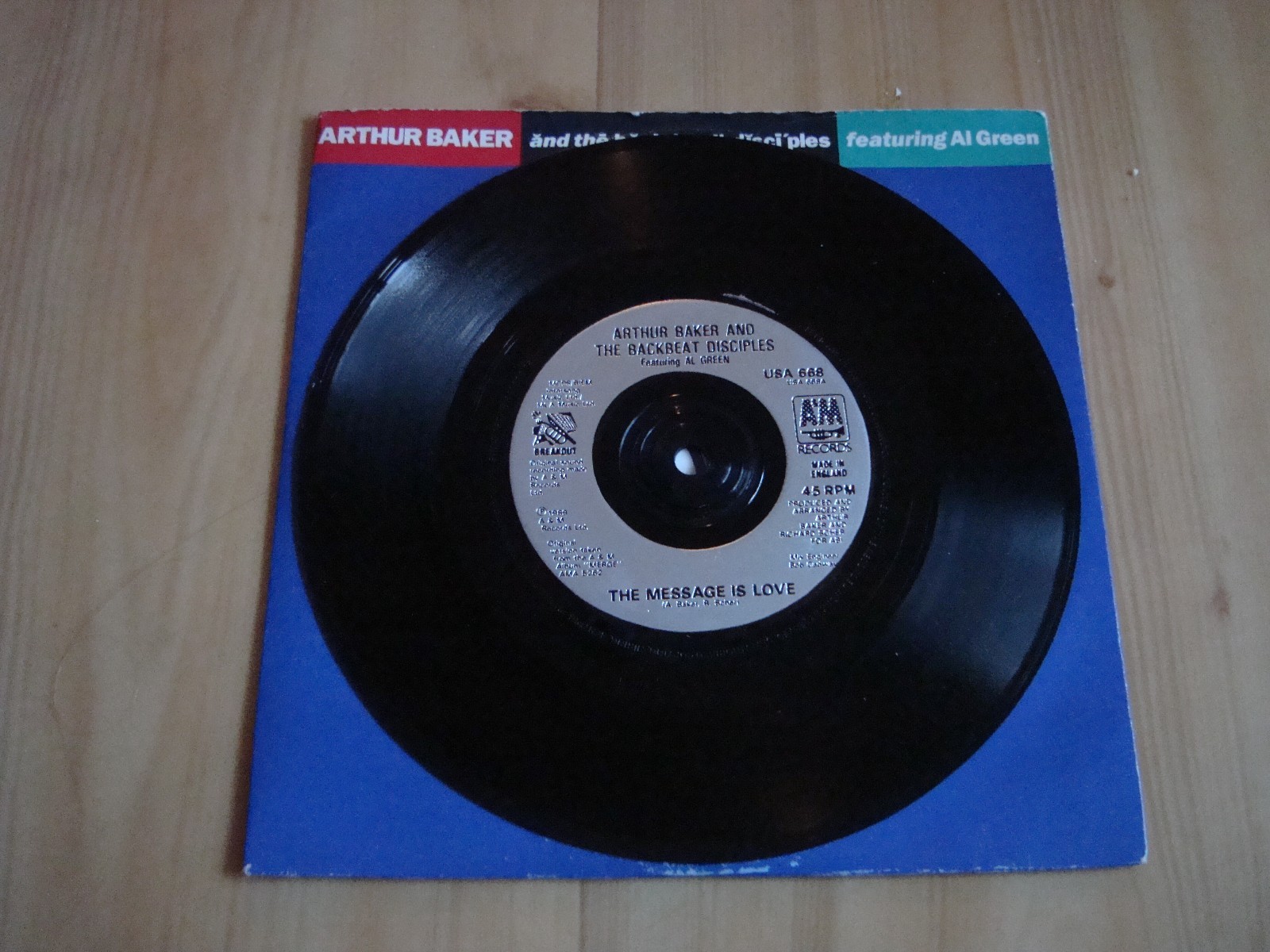 ARTHUR BAKER AND THE BACKBEAT DISCIPLES -THE MESSAGE IS LOVE[CUPID MIX ...