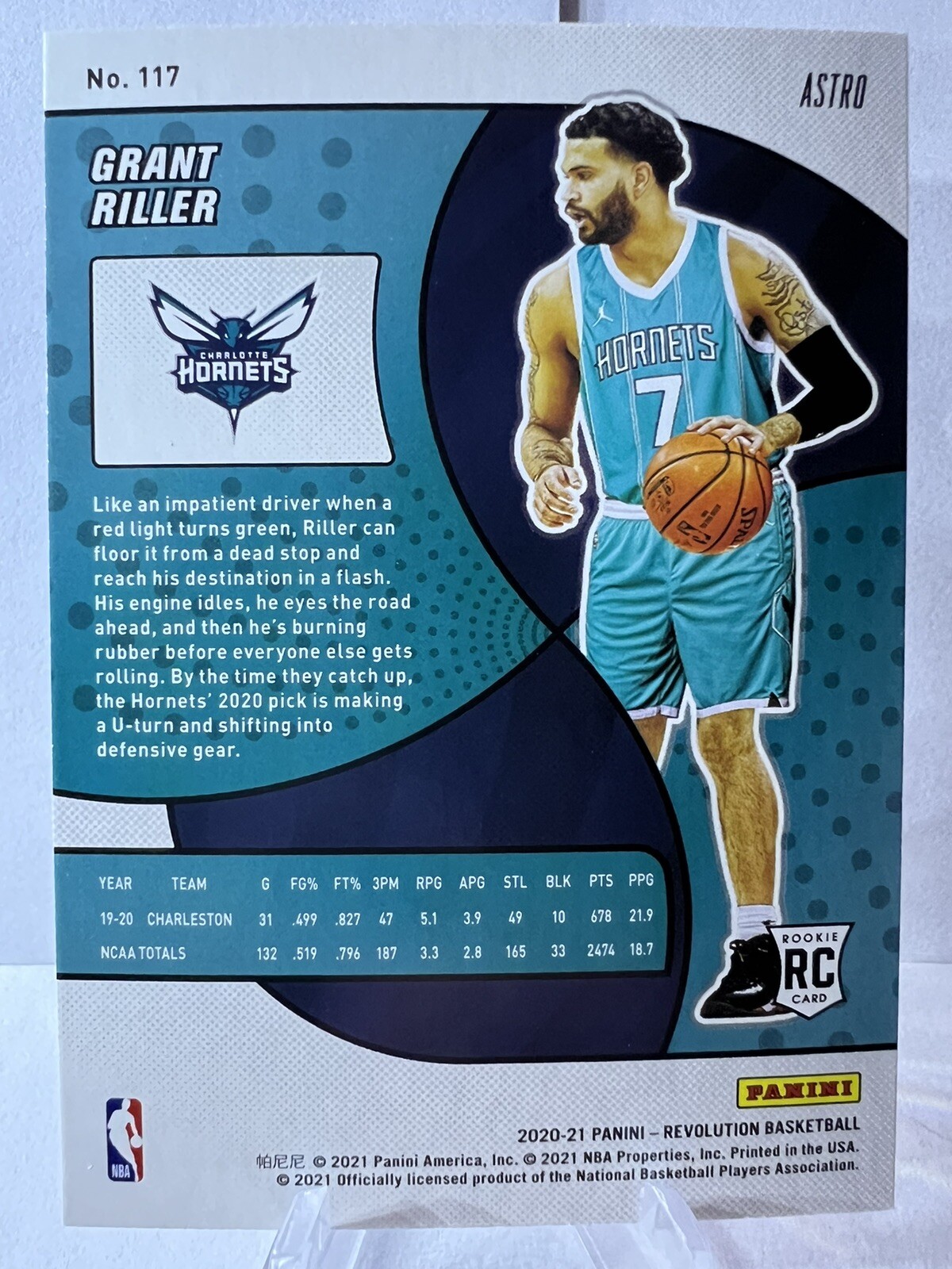 2020-21 Panini Revolution - Rookies Grant Riller #117 Astro (RC) for ...