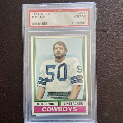 1974 Topps DD Lewis #303 RC PSA 10 | eBay