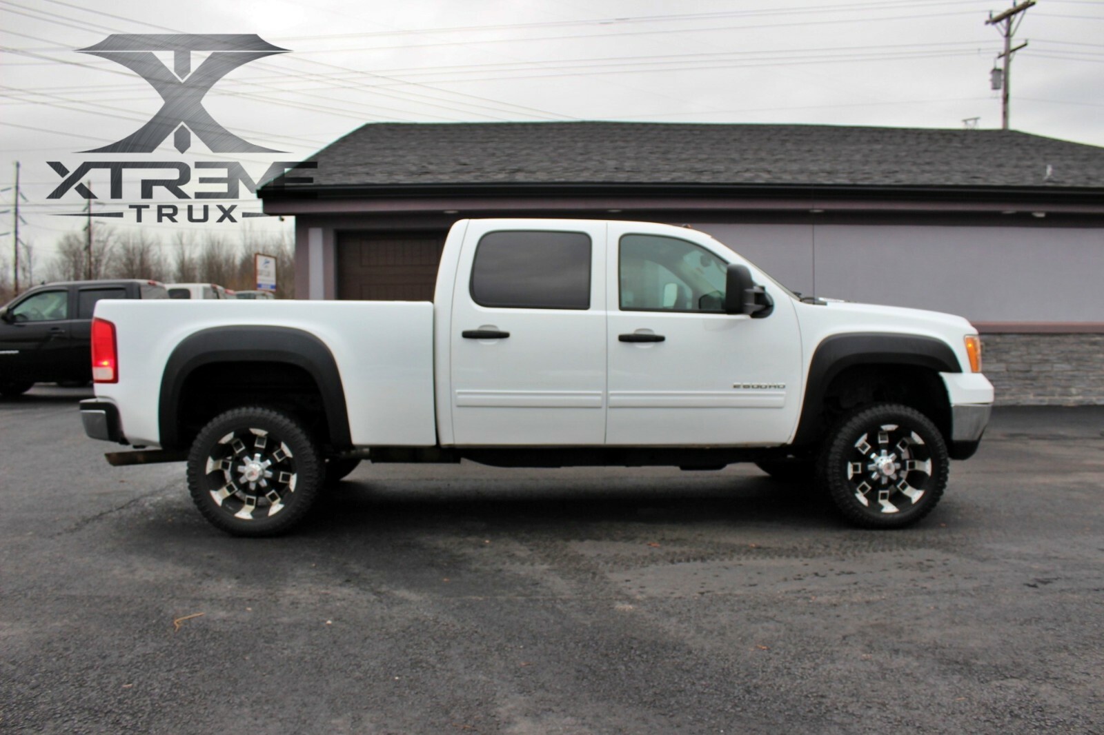 2007-2014 GMC Sierra 2500 3500 HD Xtreme OE Style Textured Black Fender ...