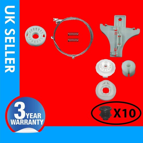FOR VW GOLF MK4 BORA PASSAT WINDOW REGULATOR REPAIR KIT REAR | eBay ...