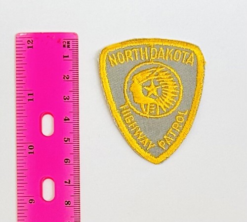 North Dakota Highway Patrol Police Iron On Patch Embroidered | eBay