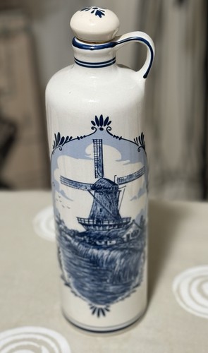 Blue Delft Decanter From Royal Distilleries Holland 11” | eBay