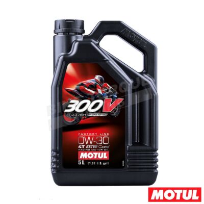 Motul 300V 0W30 Factory Line Motorcycle Racing Oil 5L | eBay