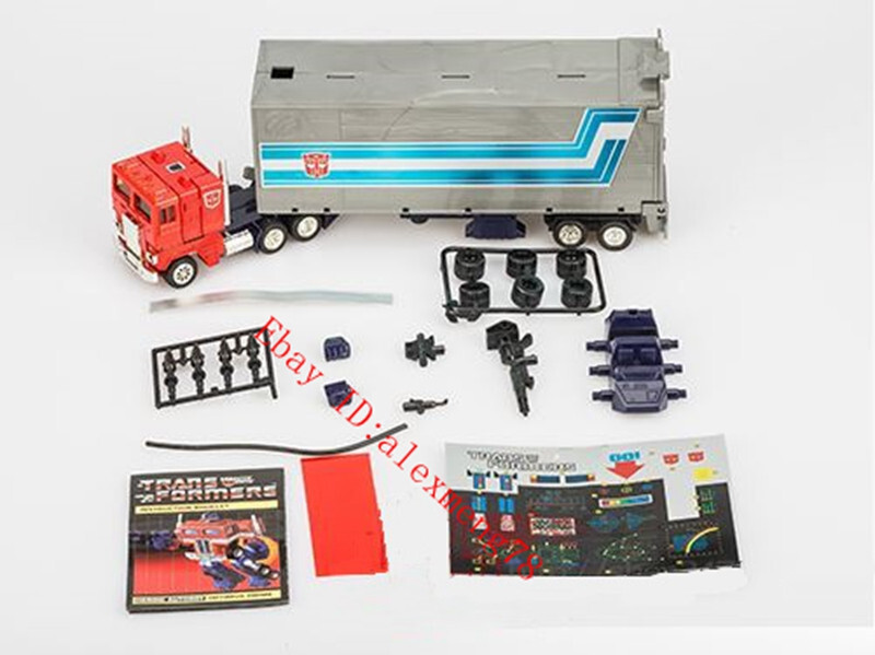 Transform G1 Optimus prime metal reissue MISB Improved Version with 2 ...