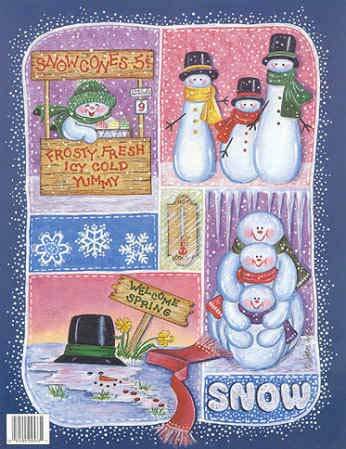 Rare, Out of Print - 'The Snowman Patch' Craft Book by Jan Way ...