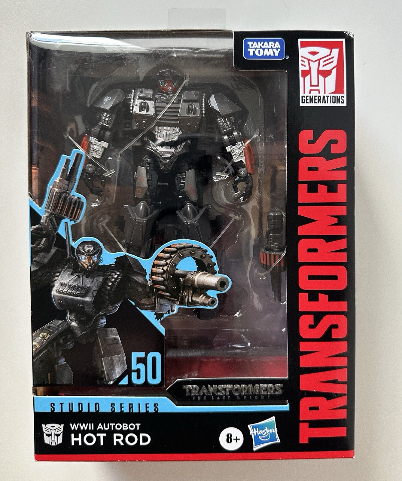 Transformers Studio Series 50 WWII Hot Rod The Last Knight Deluxe ...
