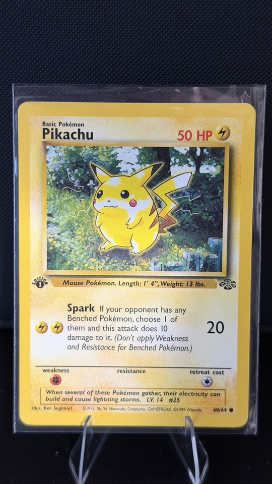 Pokémon Pikachu 1st Edition 60/64 Lot of 12 Cards NM/LP | eBay