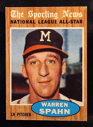 1962 Topps Warren Spahn #399 Appears EX-MT or Better | eBay