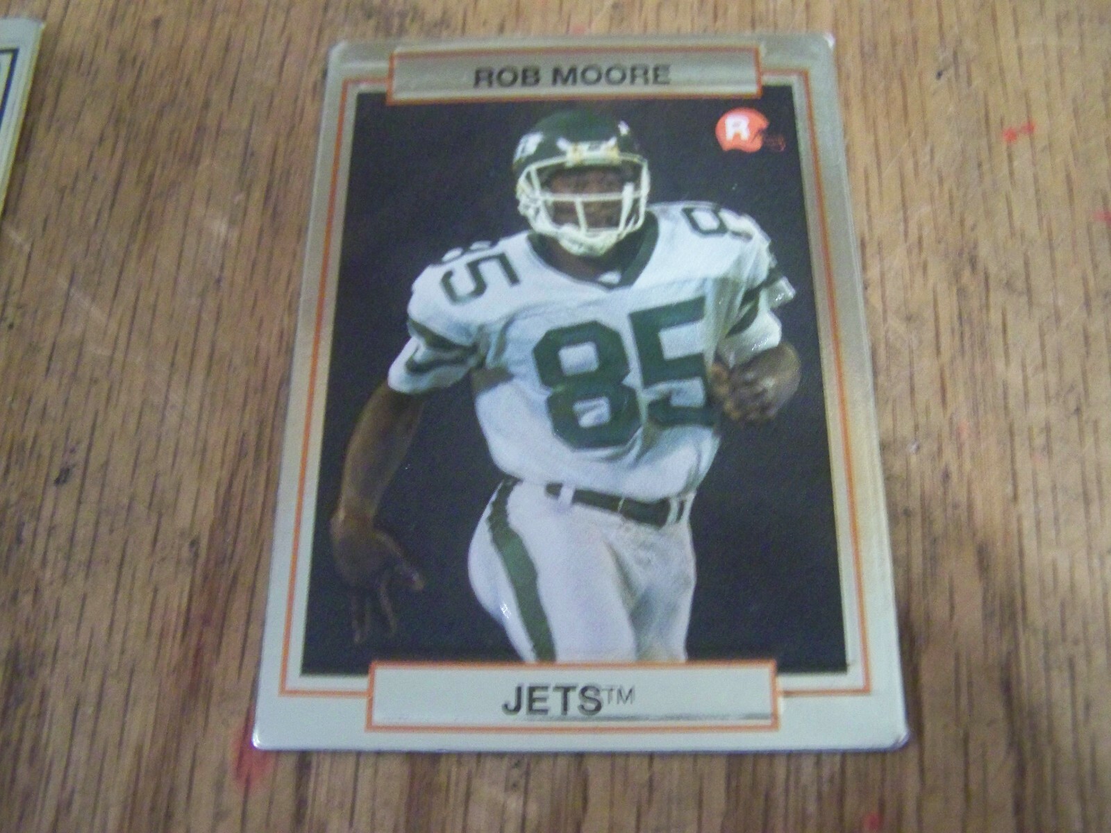 ROB MOORE ROOKIE 1990 HI PRO MKTG ACTION PACKED FOOTBALL CARD #8 | eBay