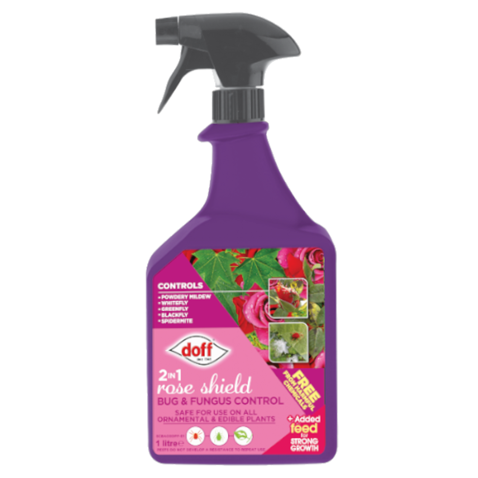 1L BUG SPRAY FOR PLANTS ULTRA FUNGUS CONTROL ROSE SHIELD HOUSE PLANT ...