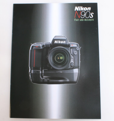 1996-1998 NIKON N90S 35MM SLR CAMERA BROCHURE, 31 PAGES | eBay