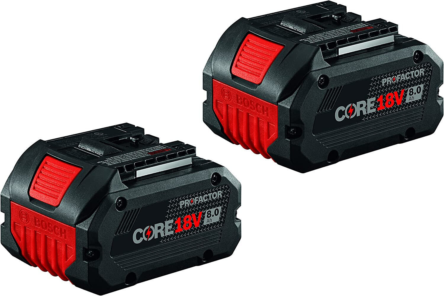 Bosch CORE18V Lithium-Ion 8.0 Ah PROFACTOR Performance Battery - Pack ...